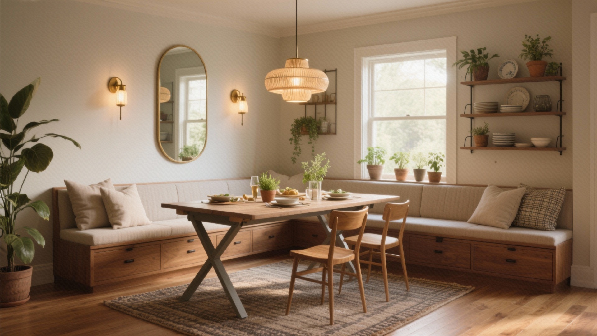 12x13 Dining Room Ideas for a Room That Feels Too Tight