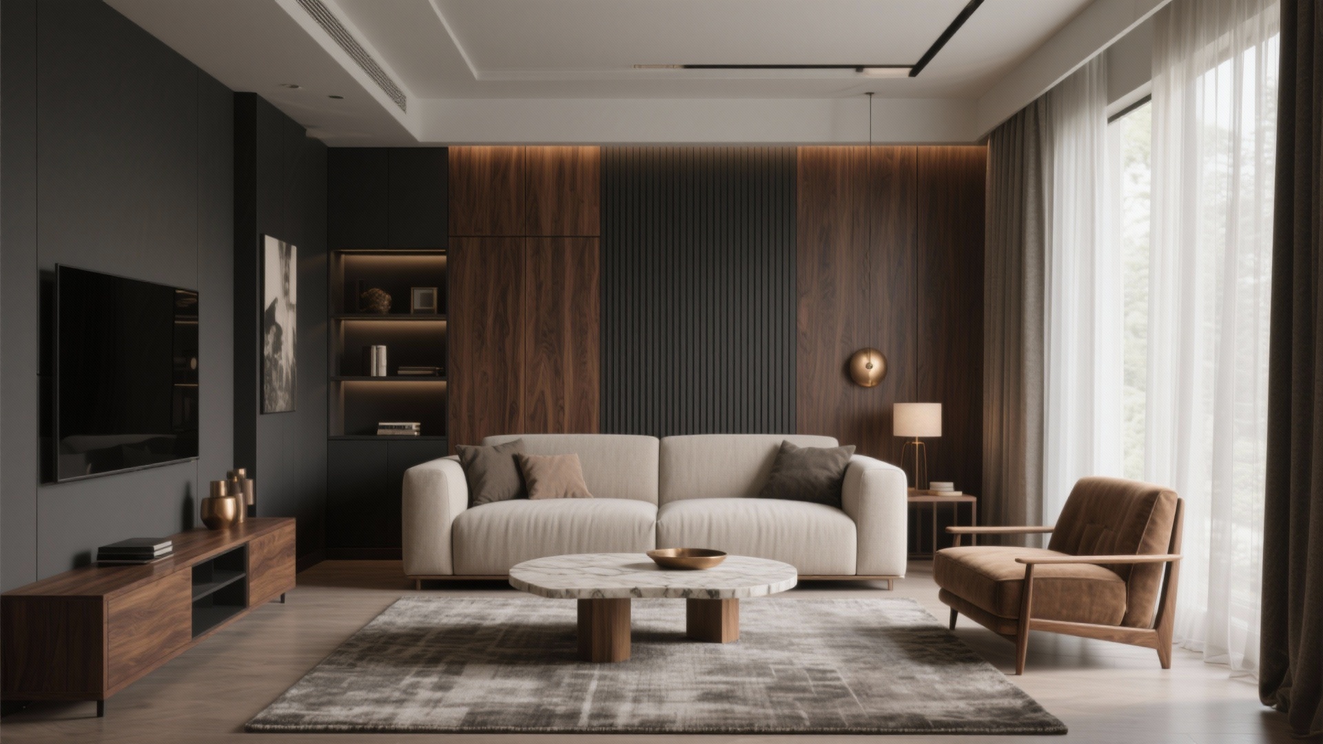 5 Design Ideas for a 1 BHK Luxury Flat (For Men)