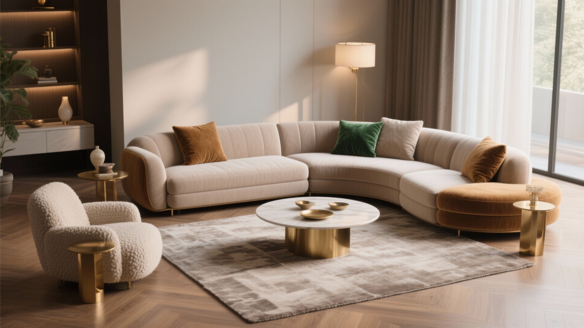 Small Living Room? Living Room Luxury Sofa Set Ideas That Fit