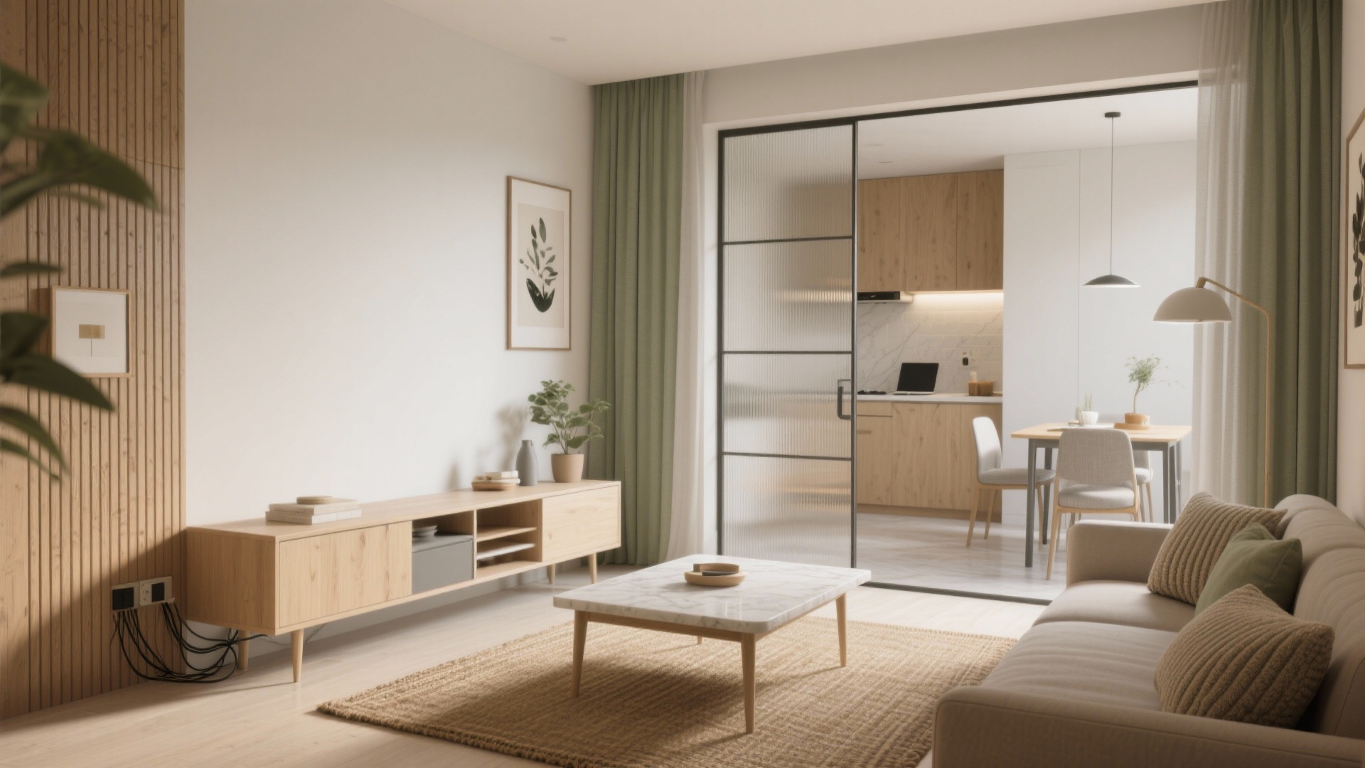 2 BHK Flat Interior Design Photos That Fix Cramped Rooms