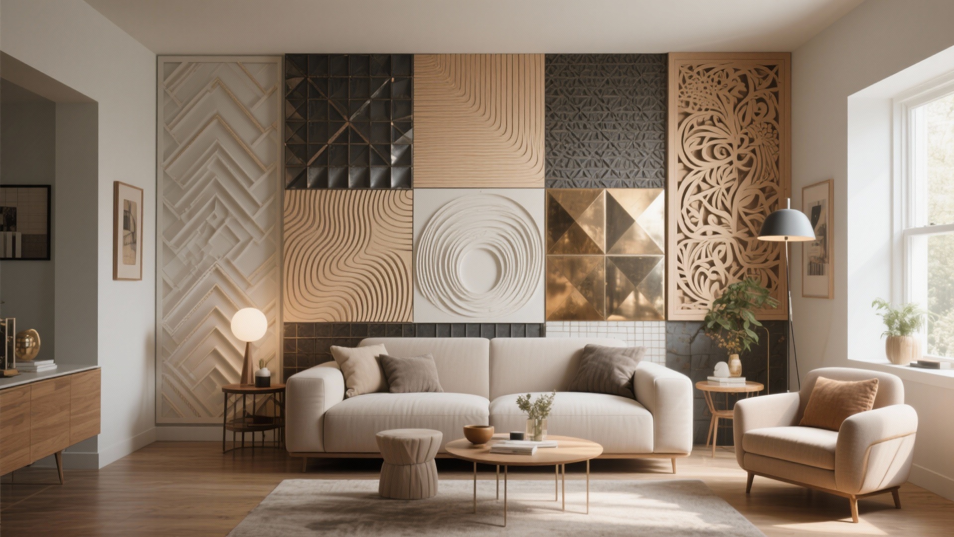 5 Creative 3D MDF Wall Panel Design Ideas