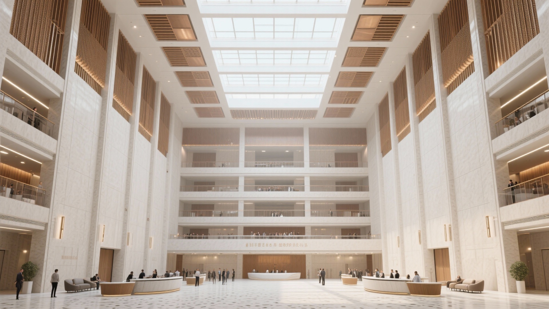 How to Design a Hall with a 40m High Ceiling