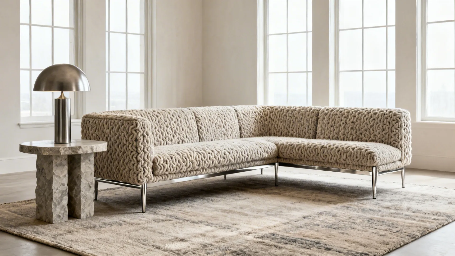 Living Room Feels Cramped? L Shape Sofa Set Design Fix