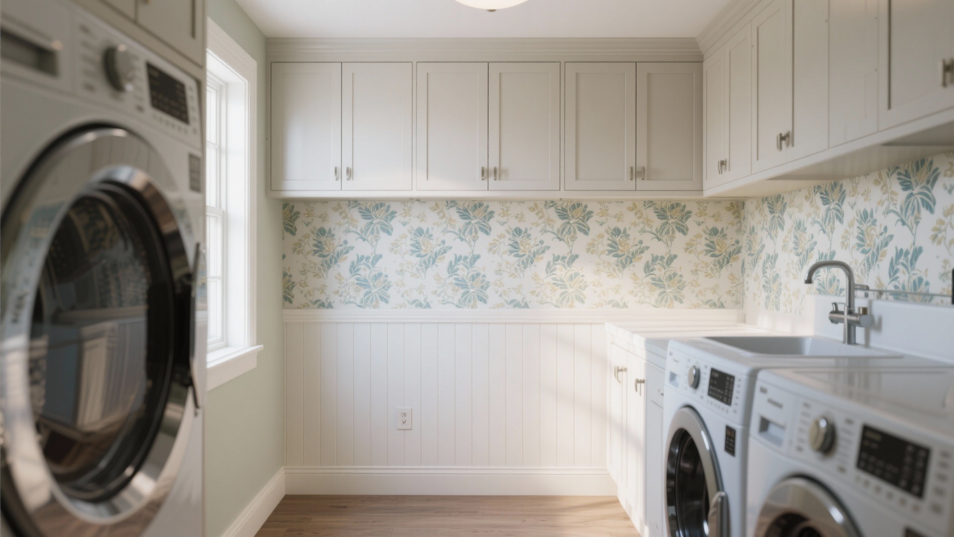 Laundry Room Walls Getting Scuffed? 10 Chair Rail Ideas