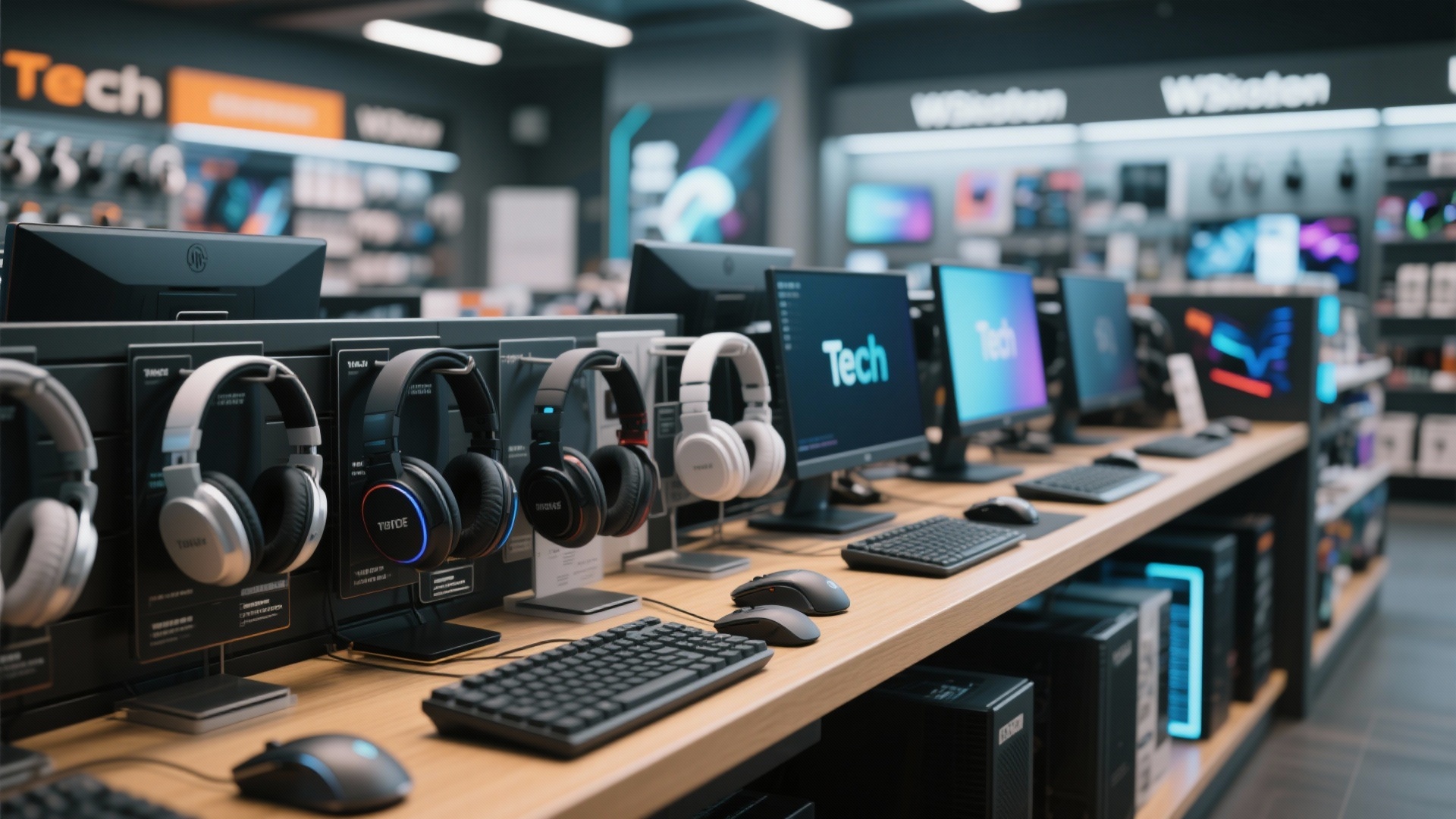 Creative Computer Shop Interior Design Ideas