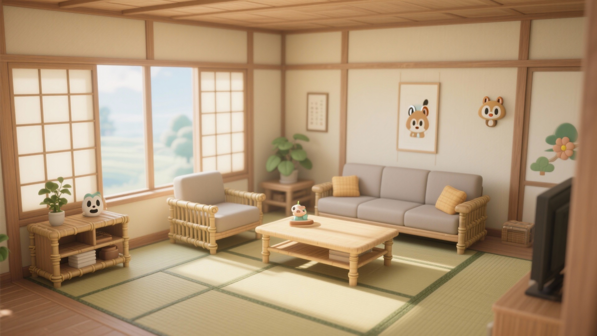 10 ACNH Animal Crossing Living Room Ideas