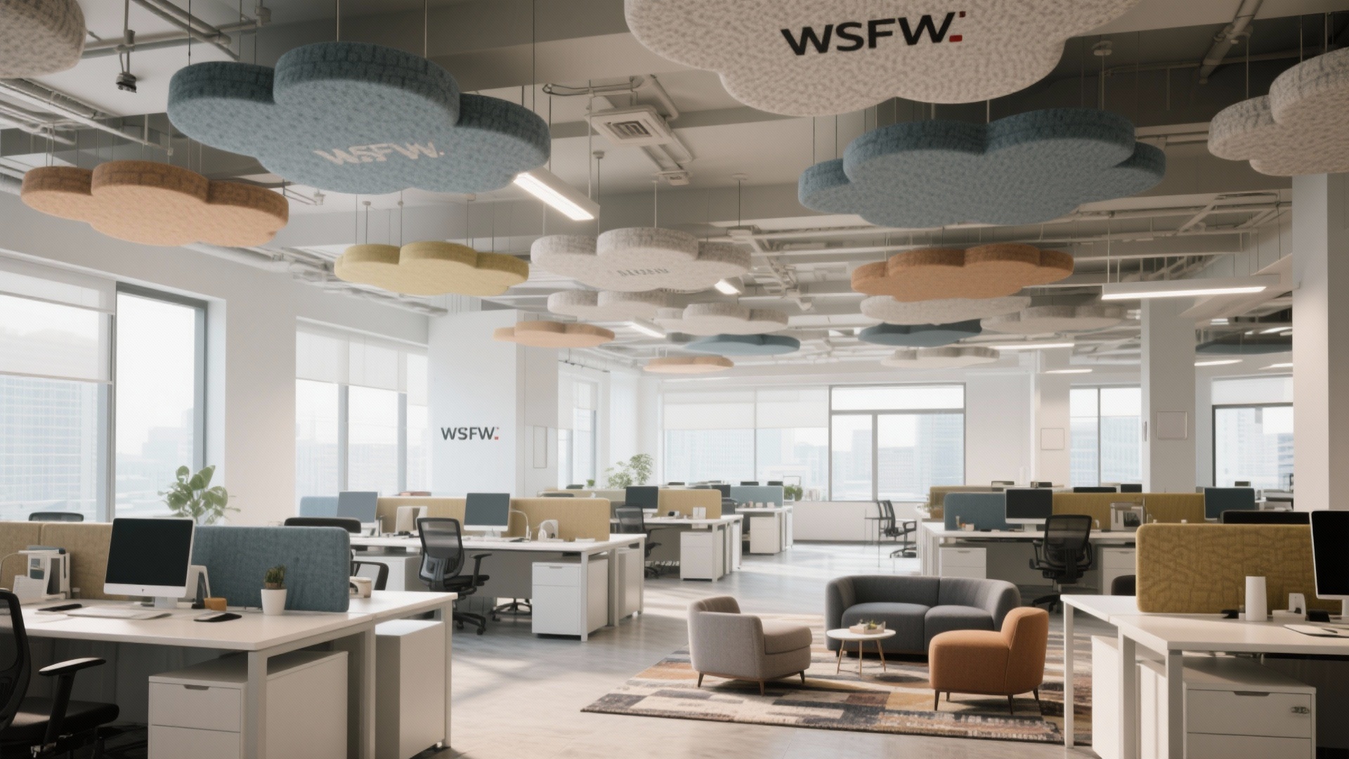 Low, Dark Office? 5 Small Office Ceiling Ideas That Help