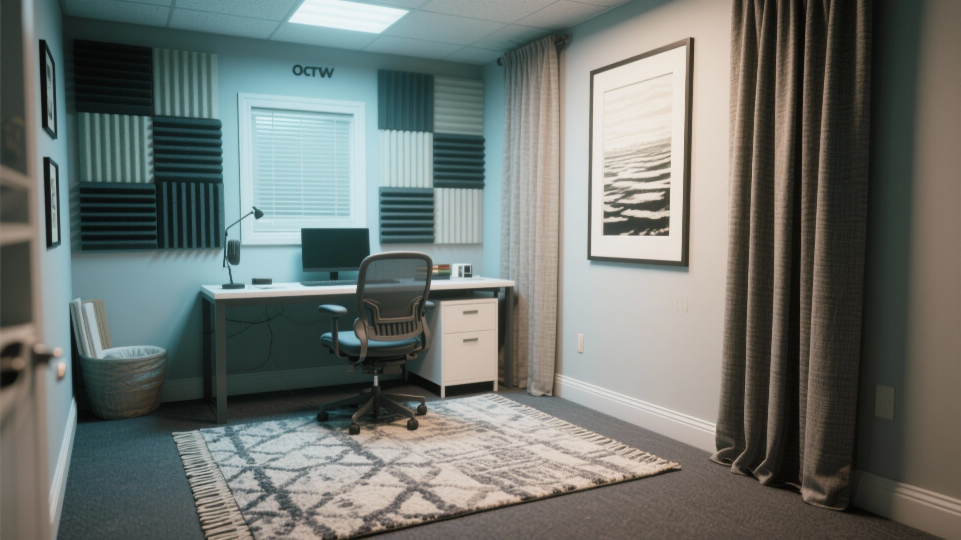 10 Small Basement Office Ideas from a Designer