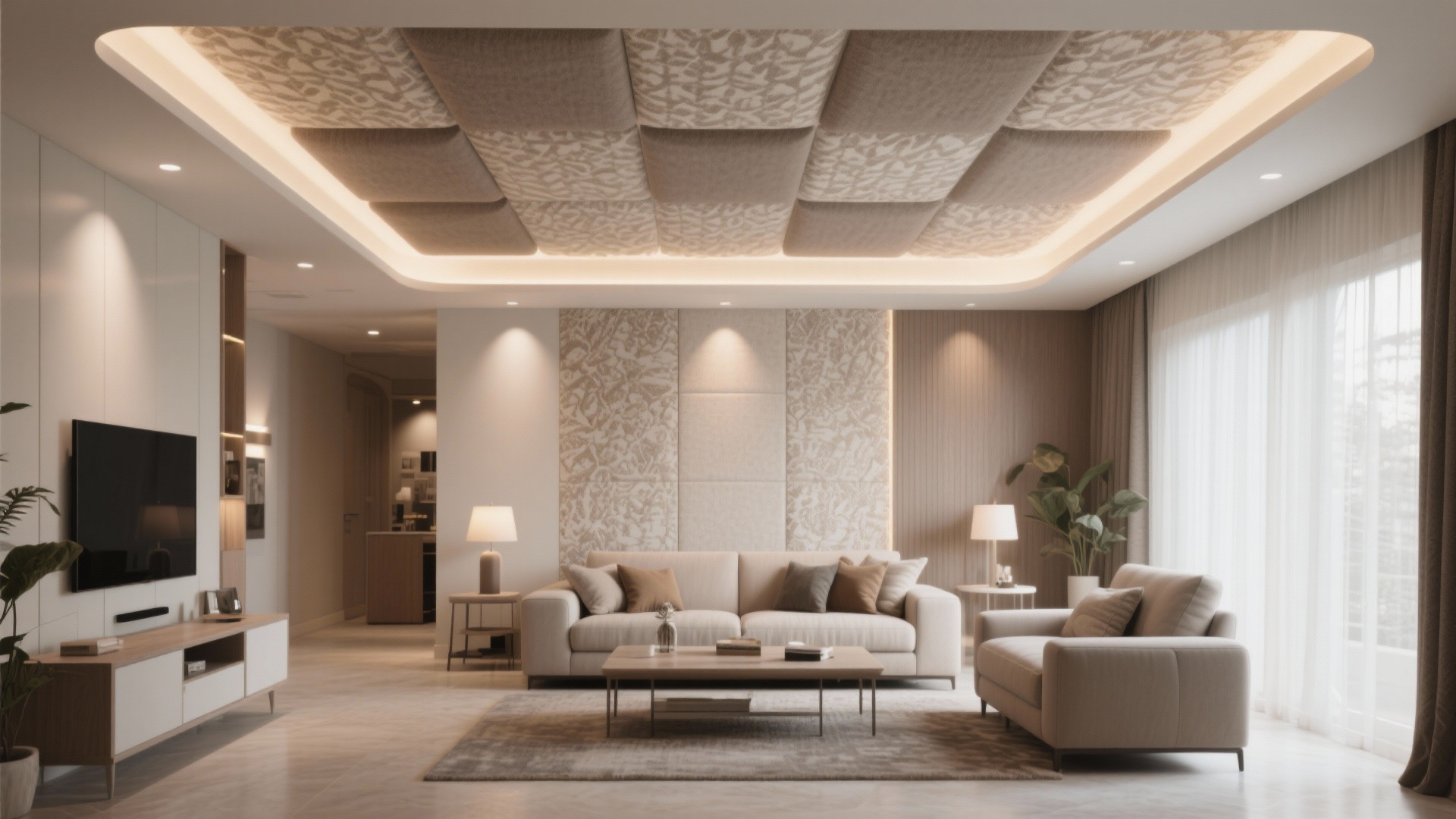 5 False Ceiling Design Ideas for Drawing Rooms