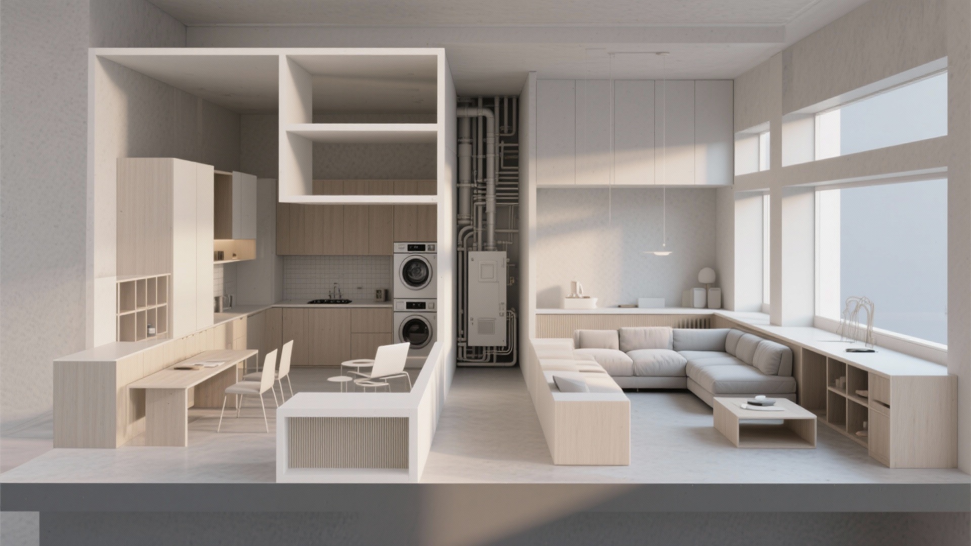 100 Sq Meter Floor Plan: Fix Cramped Layout With 3 Zoning Ideas