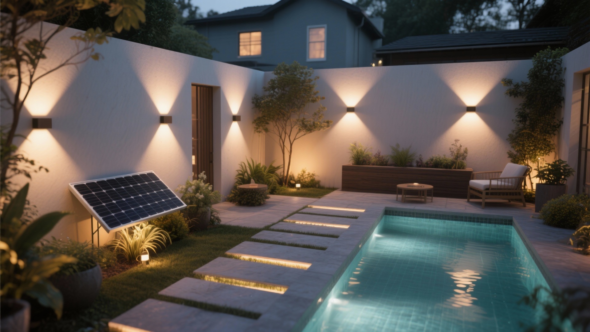 Outdoor Solar Wall Lights: 5 Ideas for Small Spaces