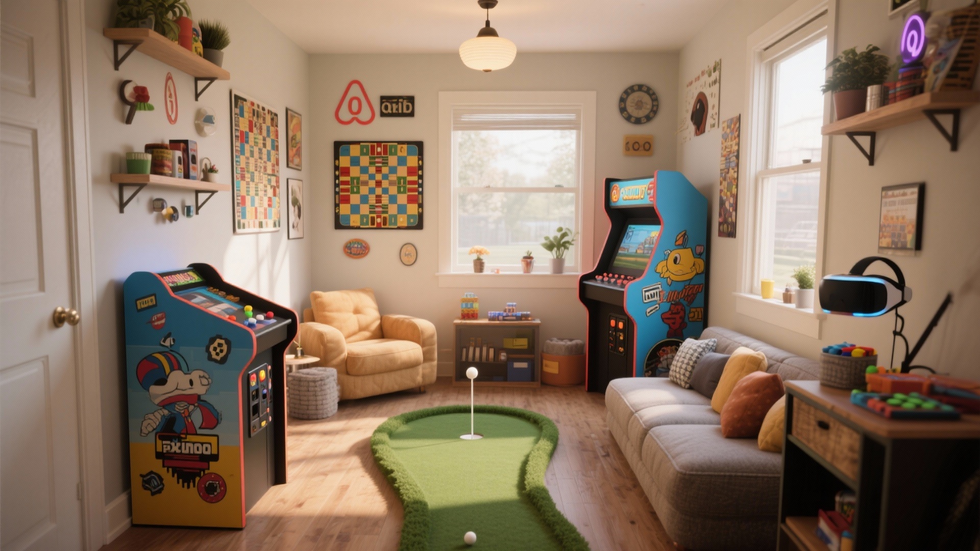 5 Creative Airbnb Game Room Ideas