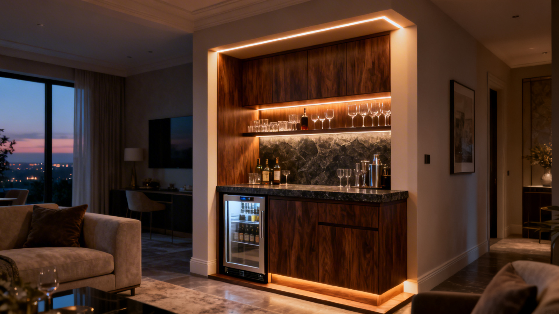 Living Room Bar Ideas: 5 Small-Space Concepts