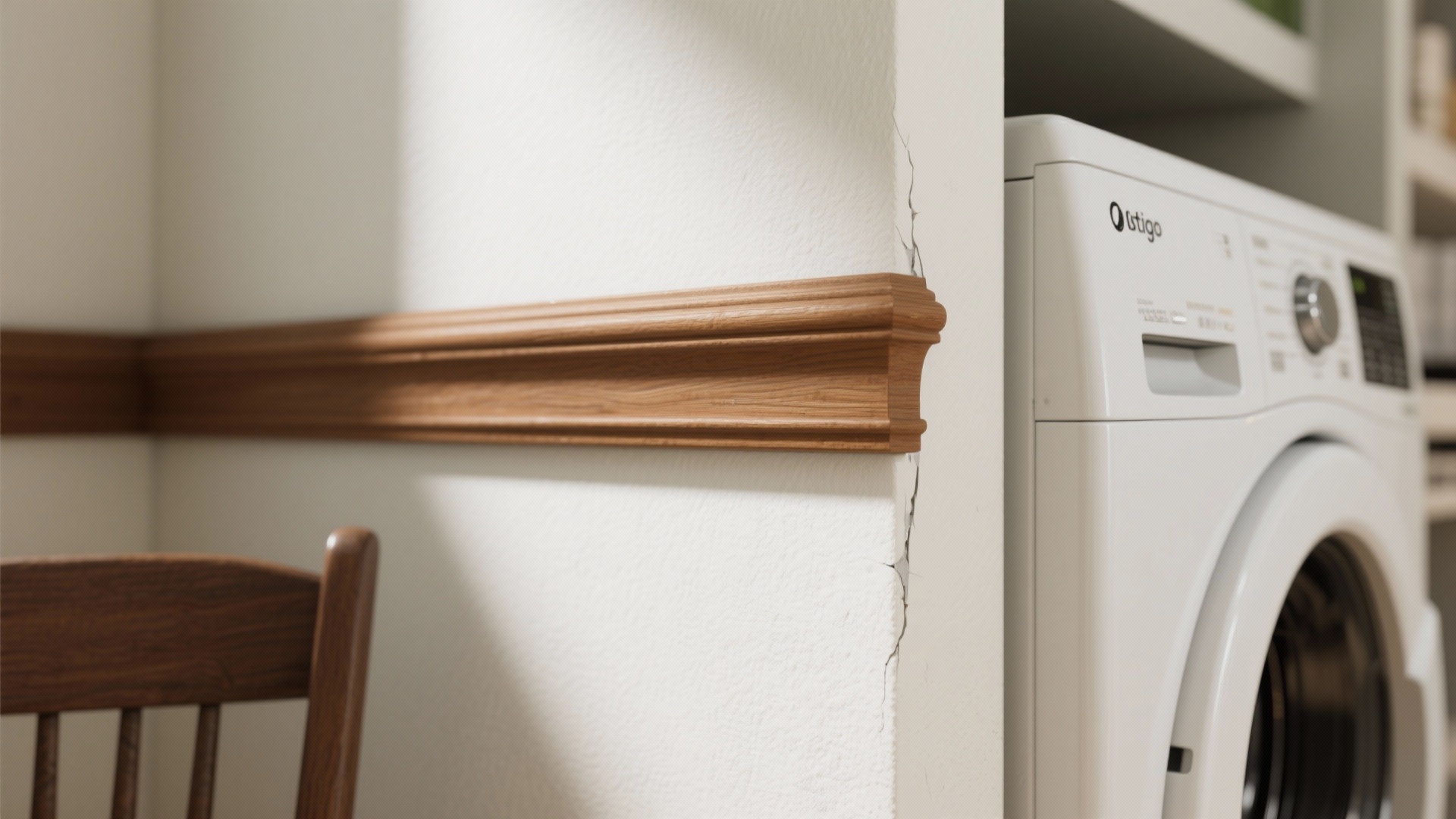 Laundry Room Walls Getting Scuffed? 10 Chair Rail Ideas