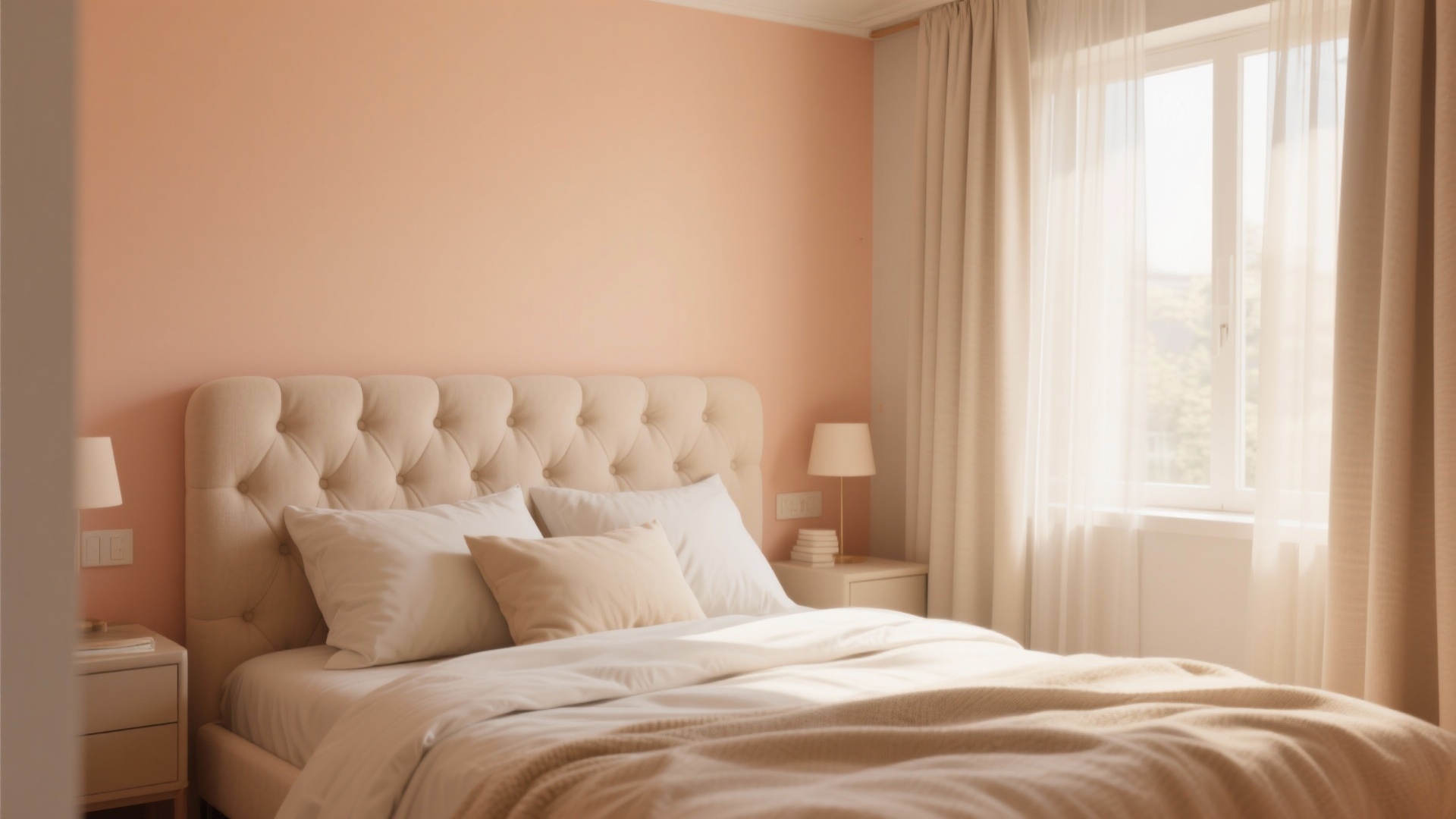 5 Charming Apricot Bedroom Ideas