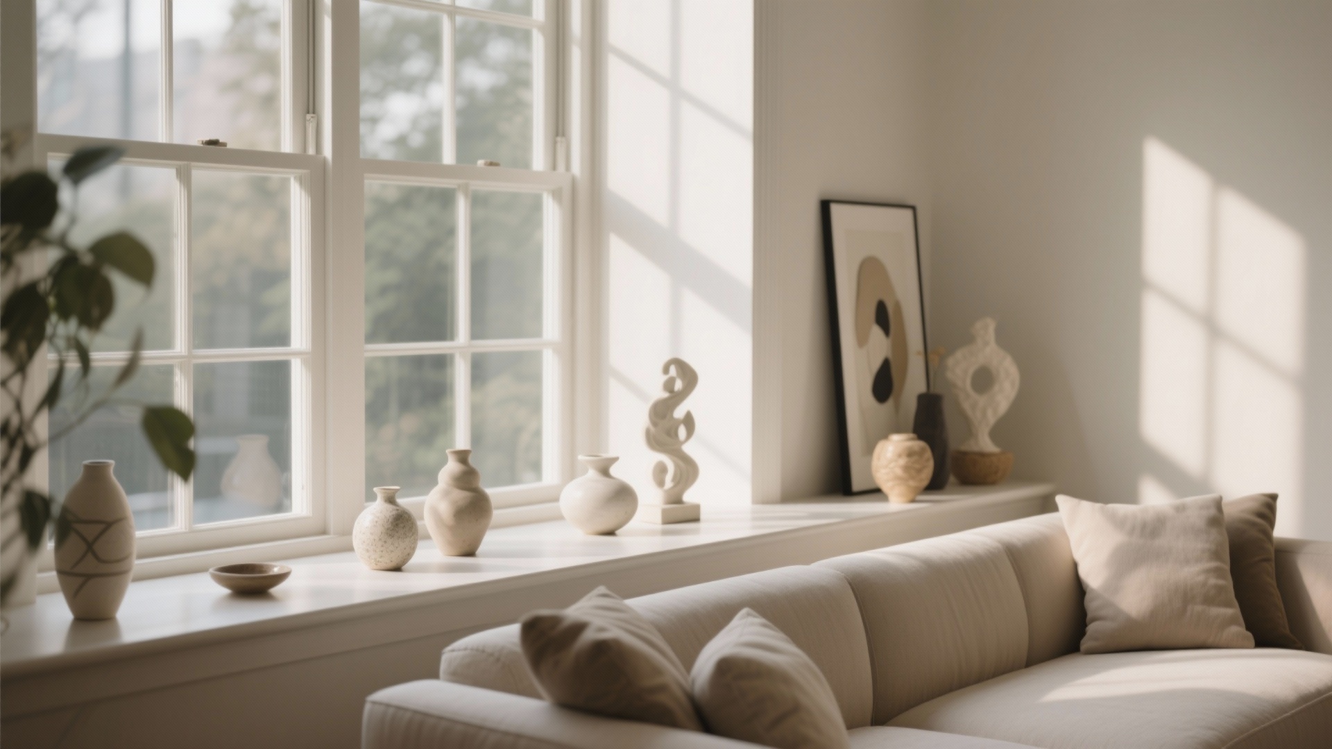 10 Window Sill Ideas for Living Rooms
