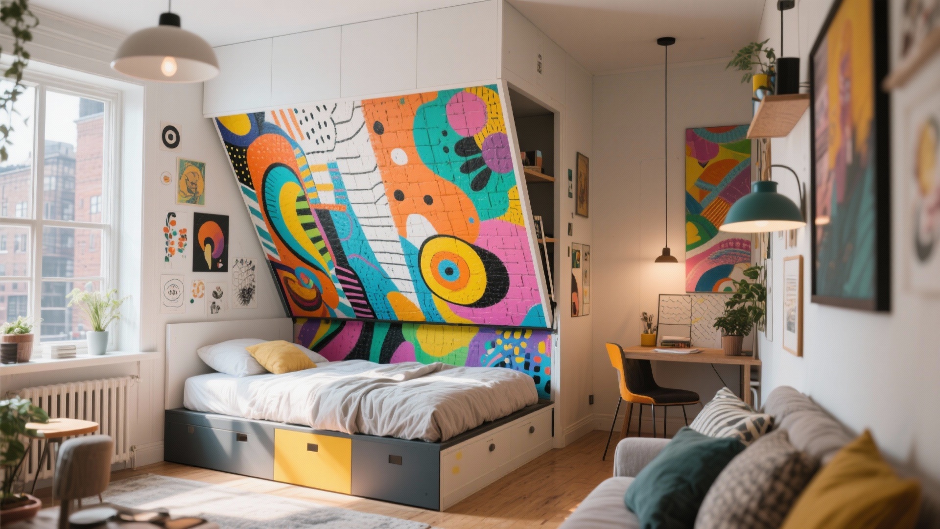 5 Wall Bed Design Ideas to Maximize Space