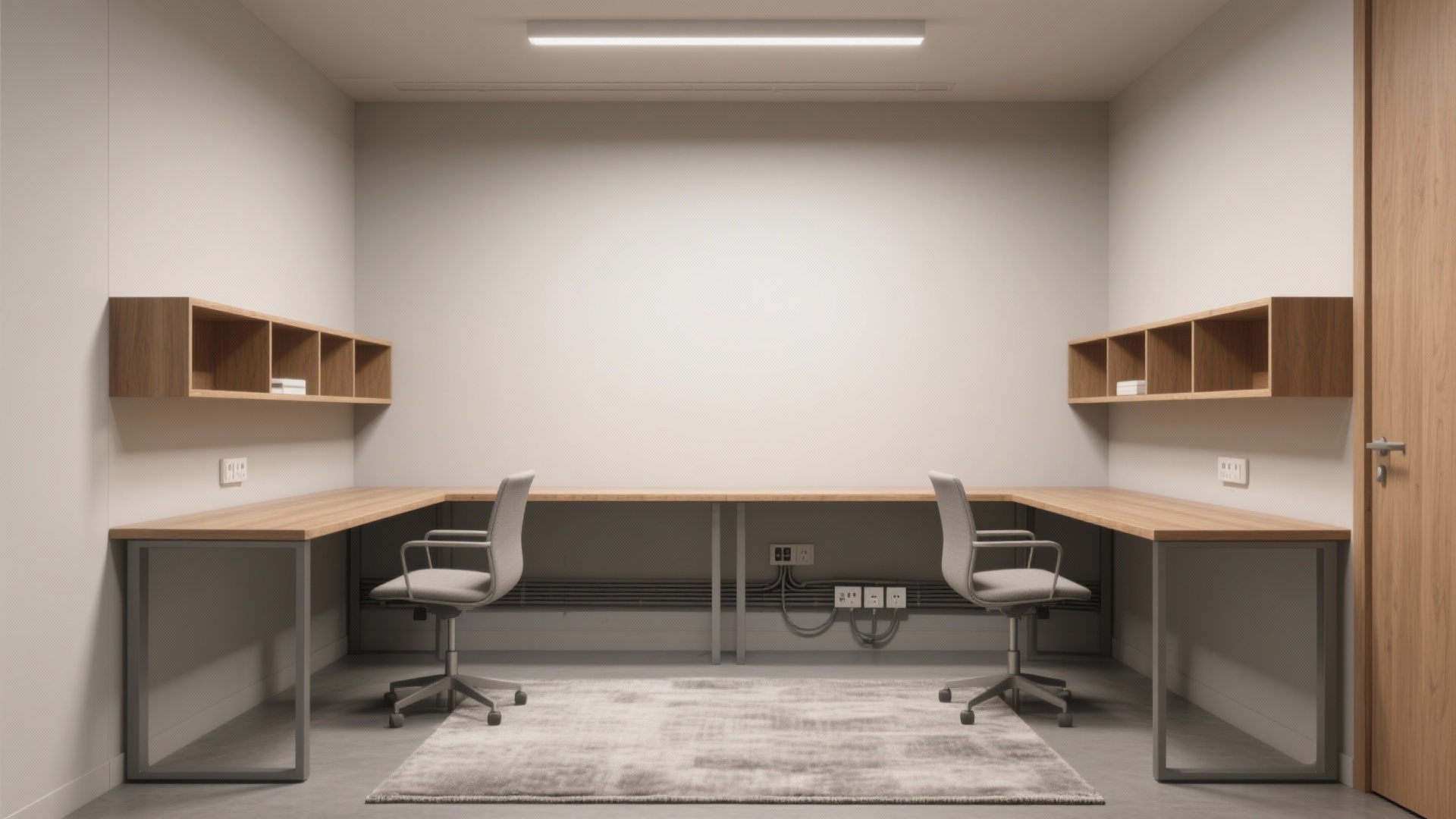 5 Home Office Ideas for Two Desks