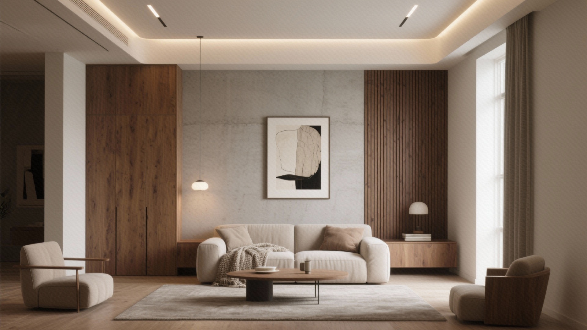 5 Smart Drawing Room Back Wall Design Ideas