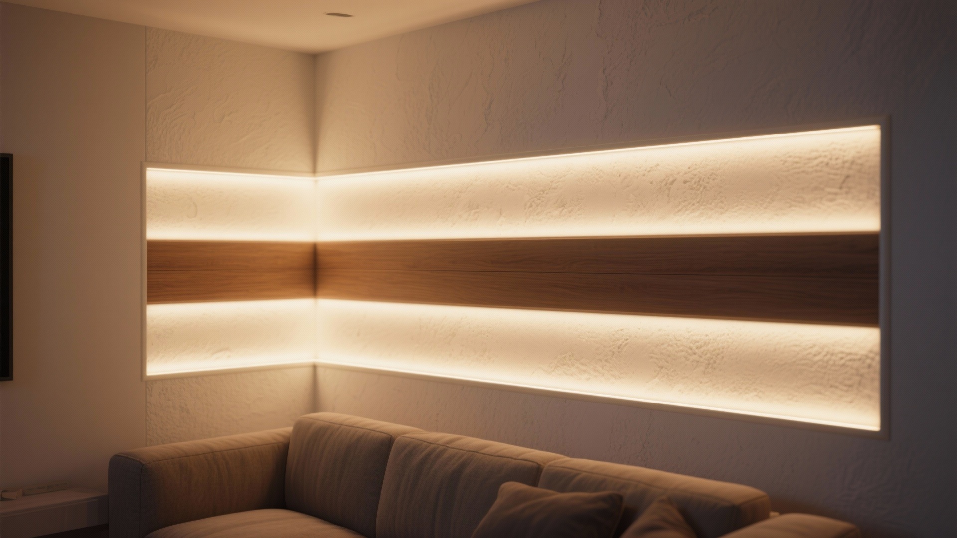 5 Pop Groove Design on Wall Ideas for Small Homes