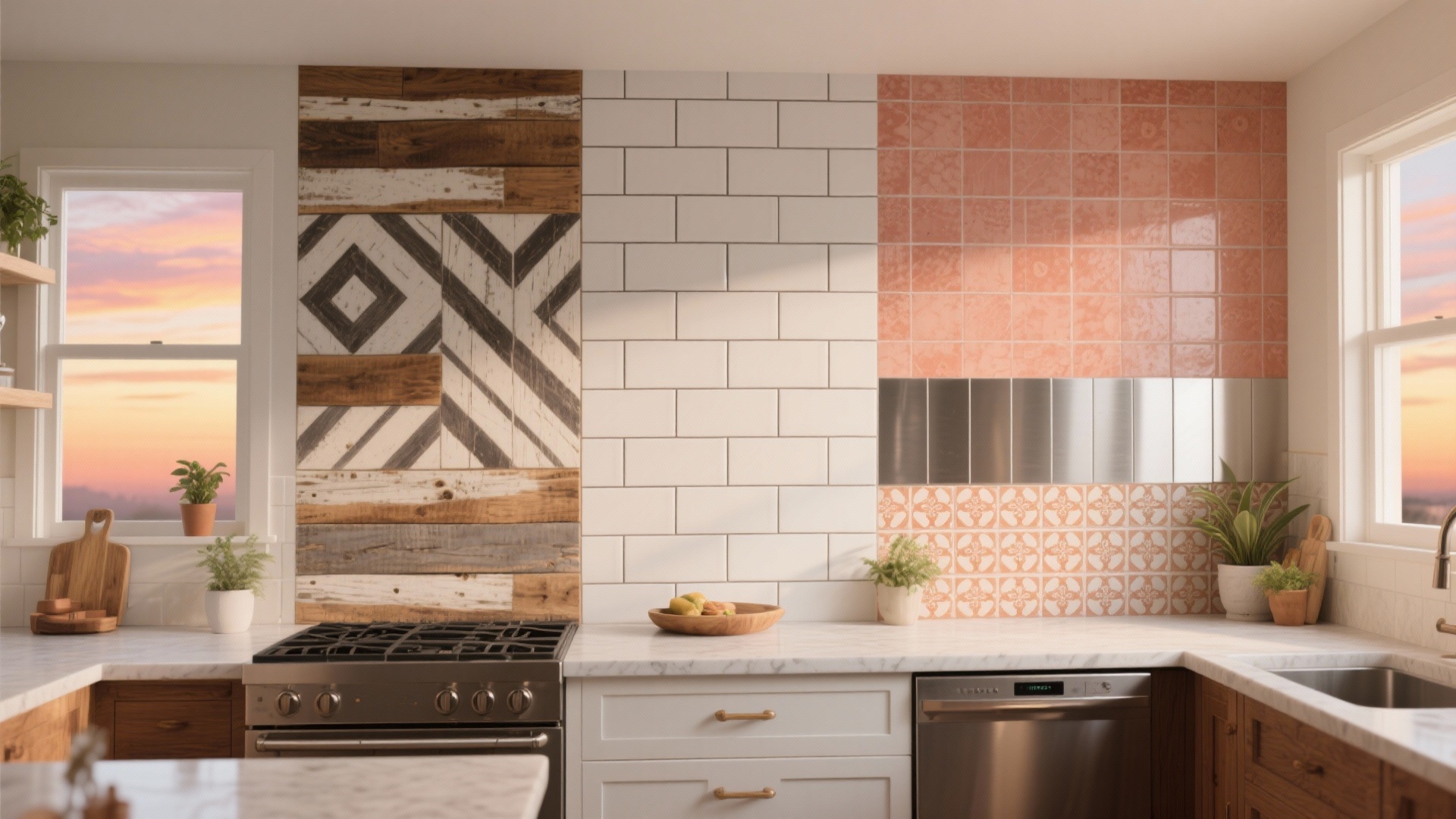 DIY Kitchen Backsplash Ideas — 5 Options