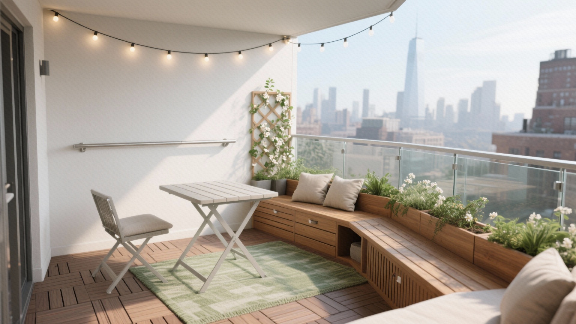 5 Balcony Design Ideas for Small Spaces