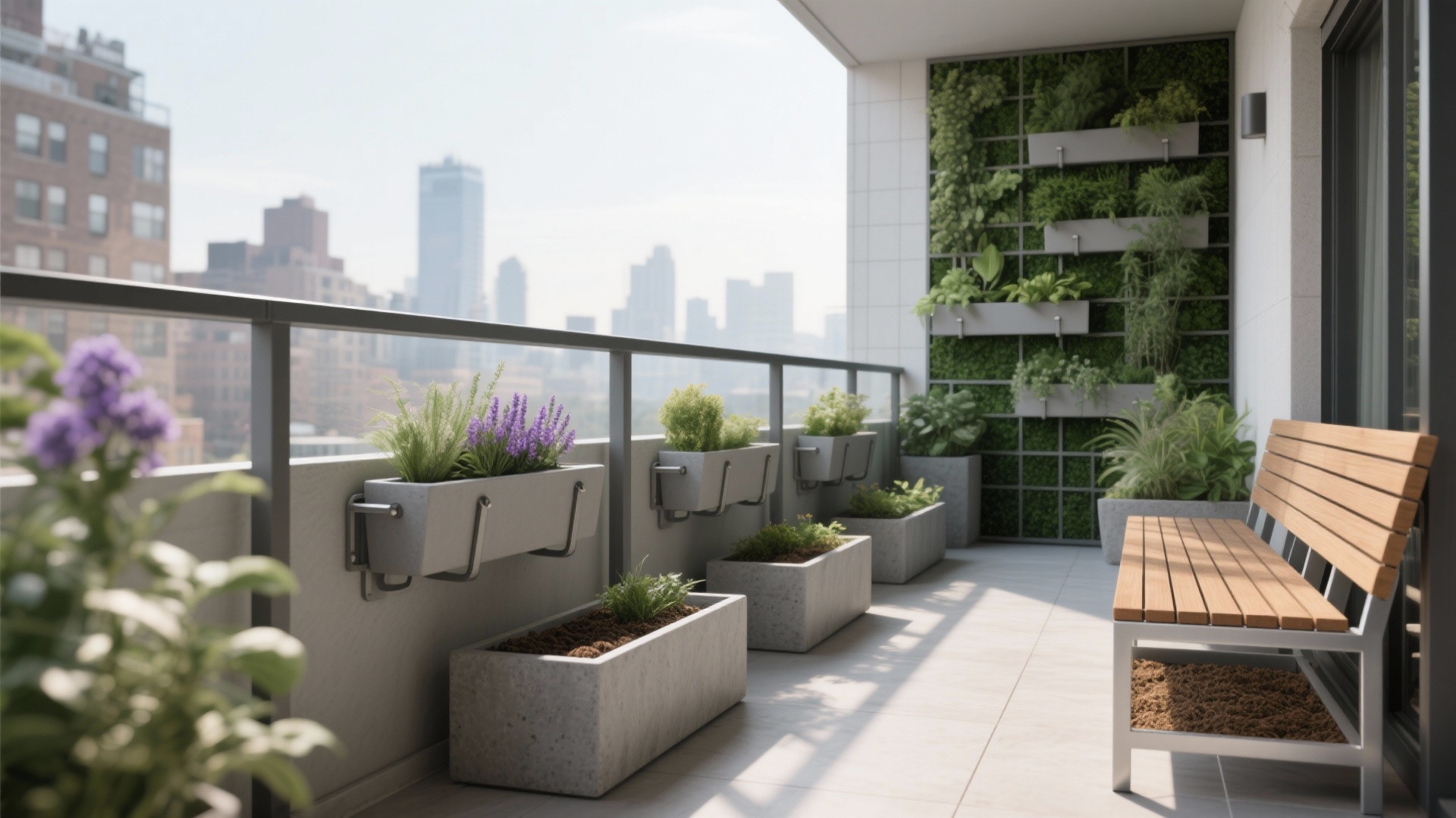 Balcony Too Small? 5 Planter for Apartment Balcony Fixes