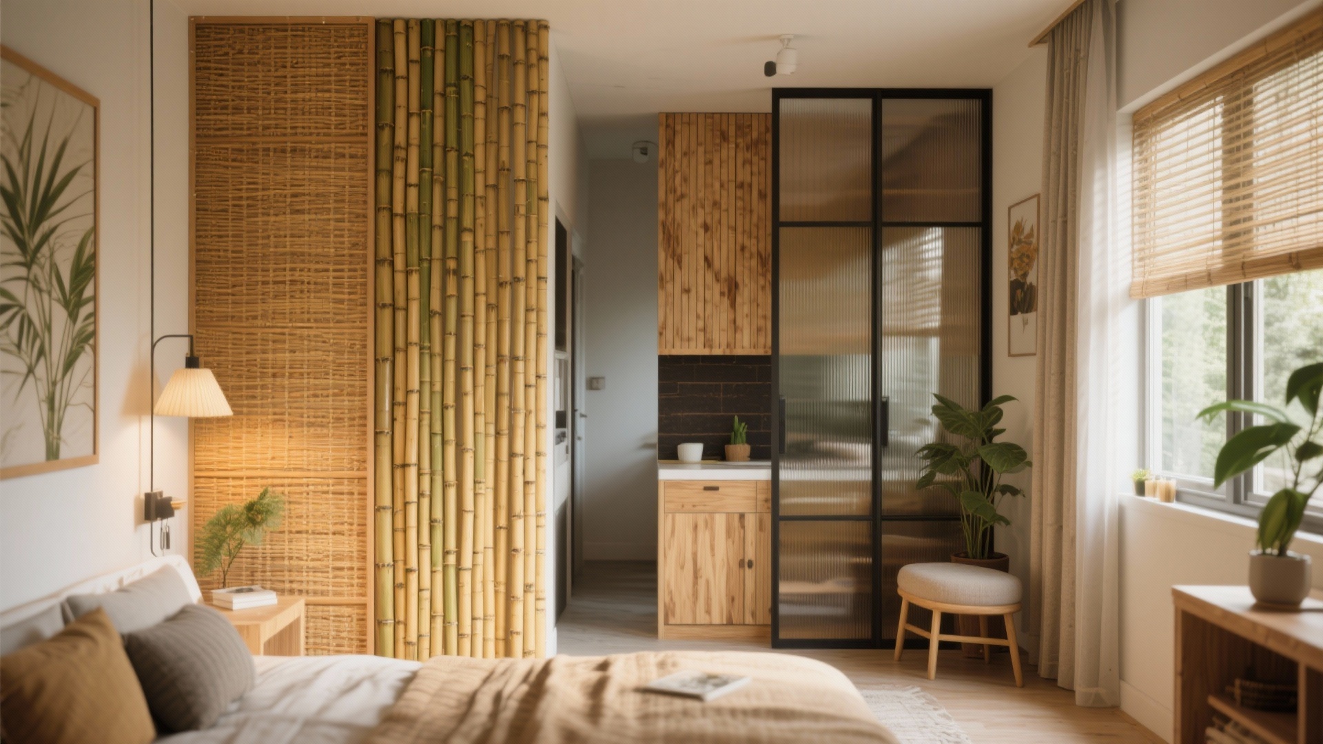 5 Bamboo Wall Design Ideas for Small Spaces