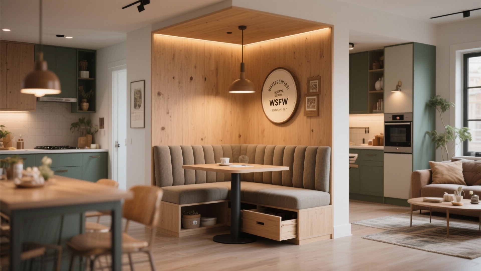 10 Living Room and Kitchen Divider Ideas