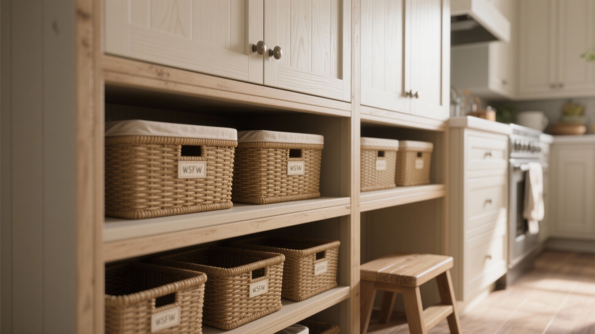 5 Decorating Ideas for Above Kitchen Cupboards