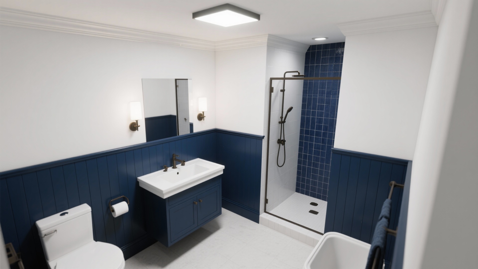 5 Navy Bathroom Decor Ideas That Actually Work