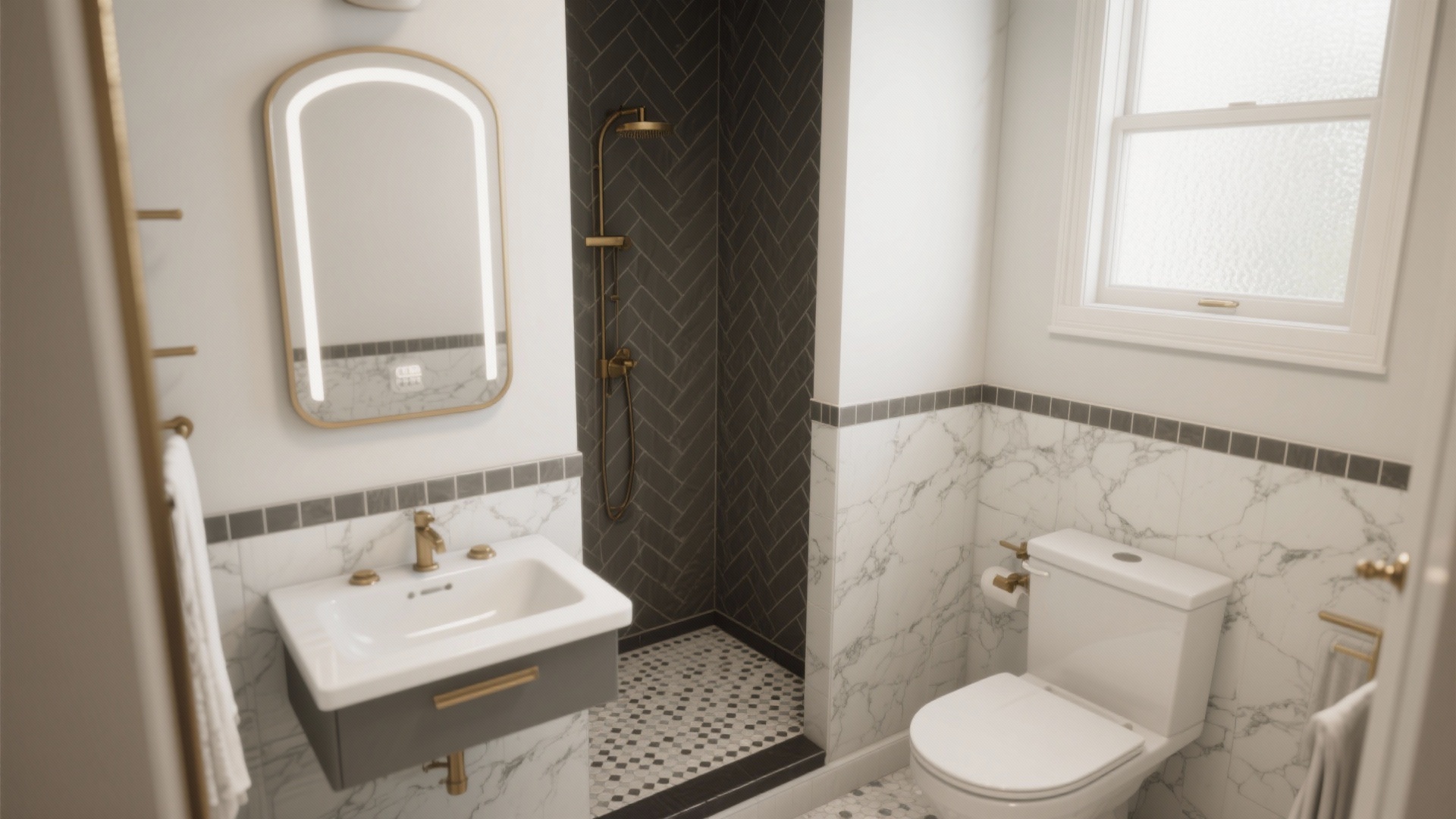 5 Small Bathroom Tile Designs Gallery Ideas