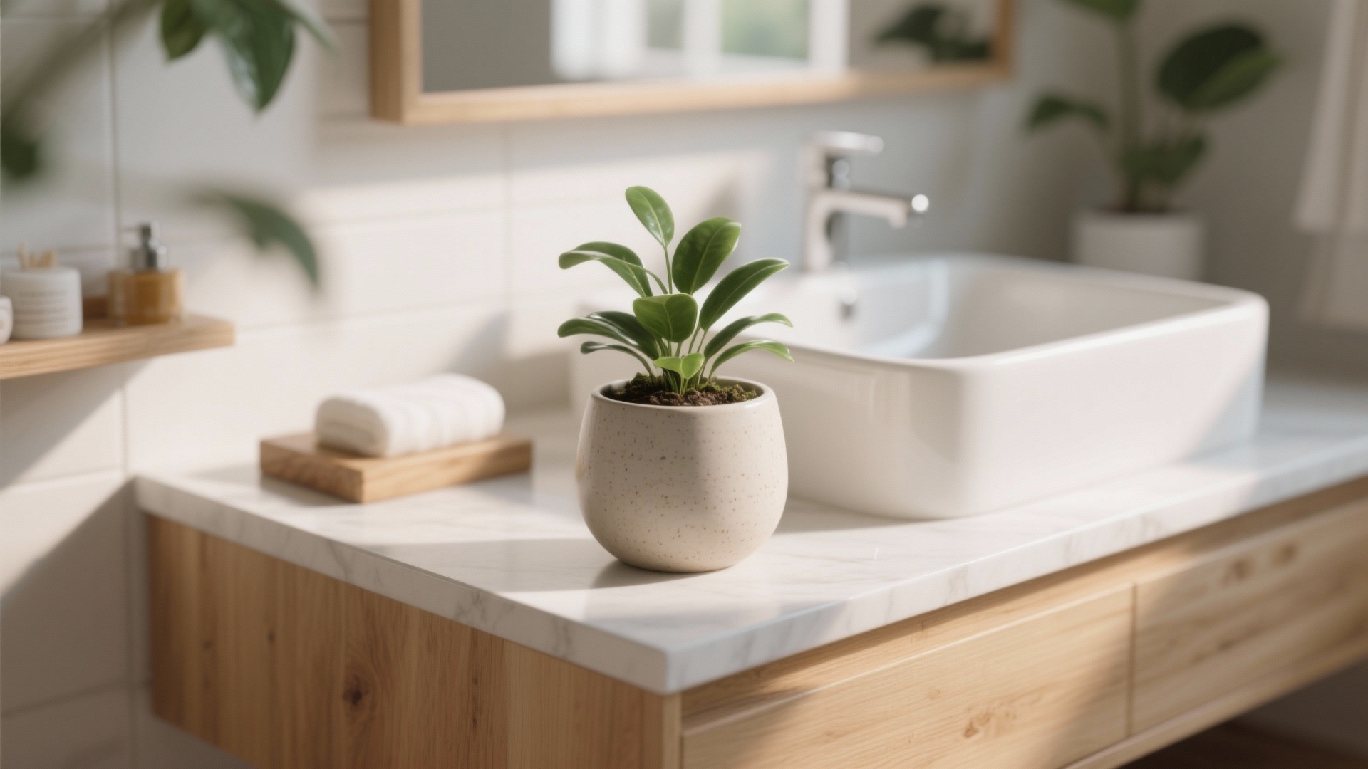 10 Bathroom Counter Decorating Ideas