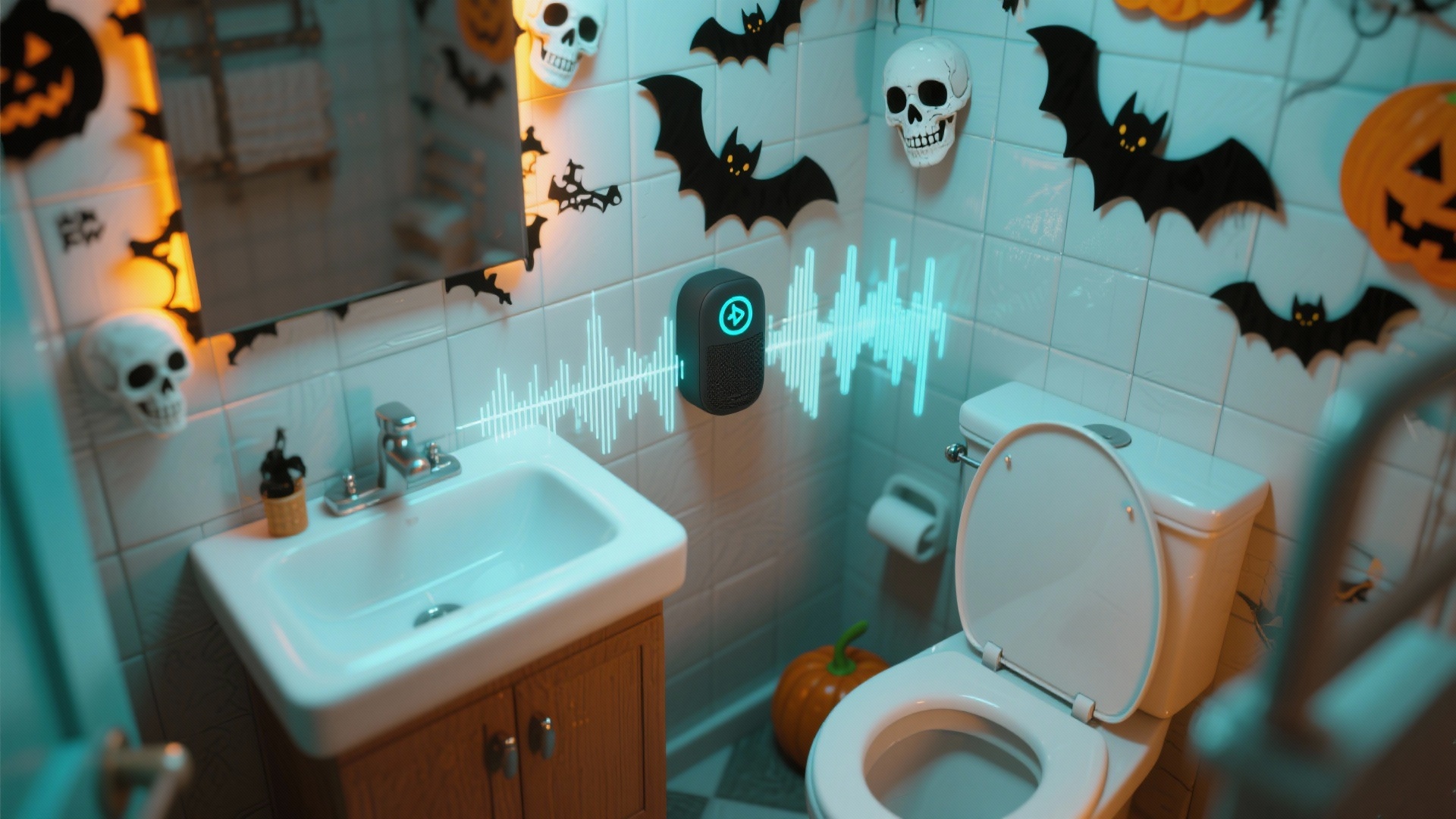 10 Halloween Bathroom Decorating Ideas