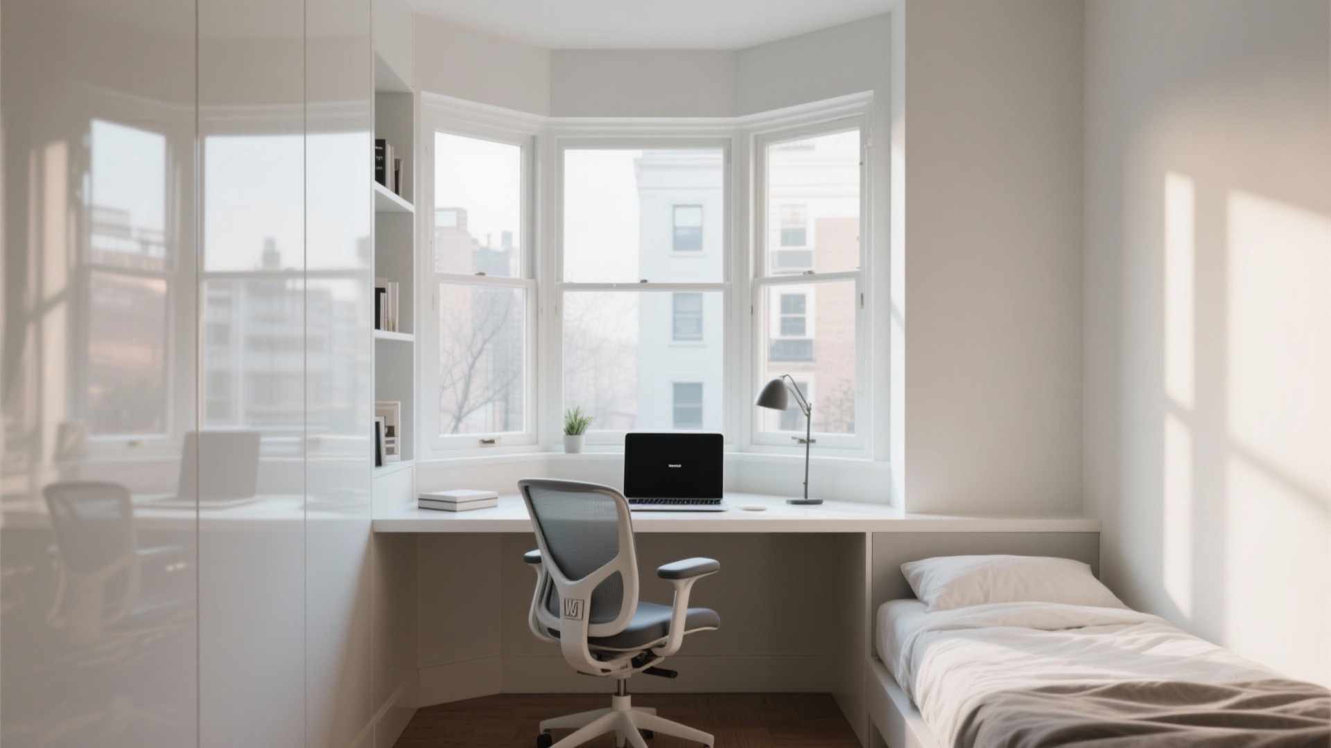 10 Creative Small Bedroom Bay Window Ideas