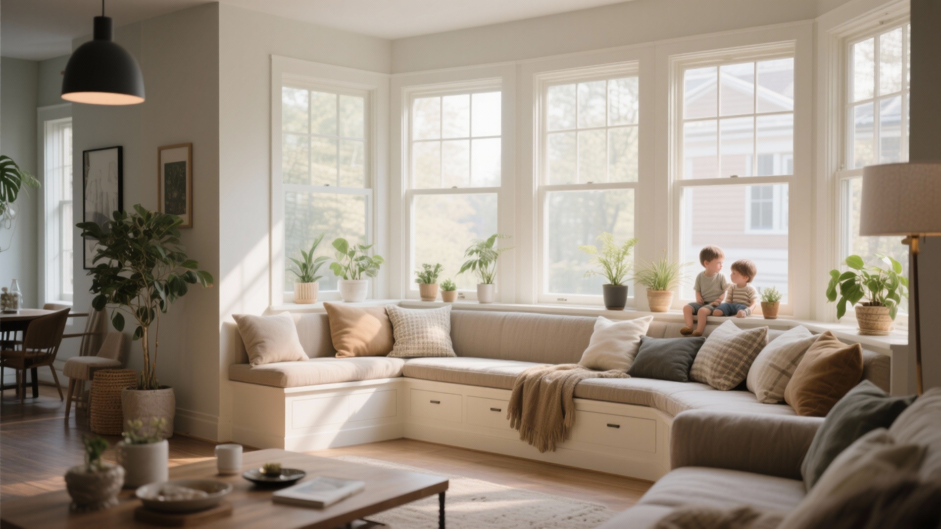 10 Front Living Room Window Ideas