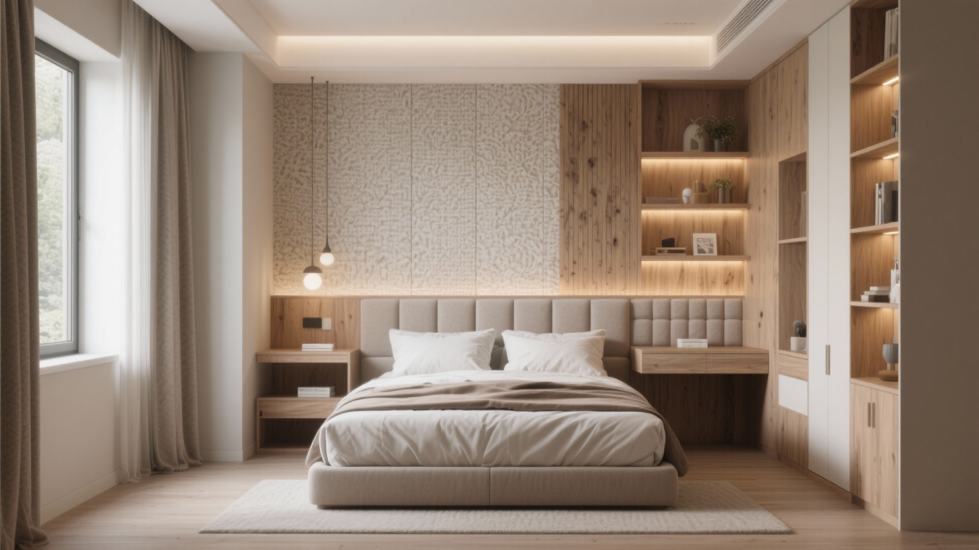 Bedroom Feels Plain? 5 Bedroom Back Wall Design Fixes