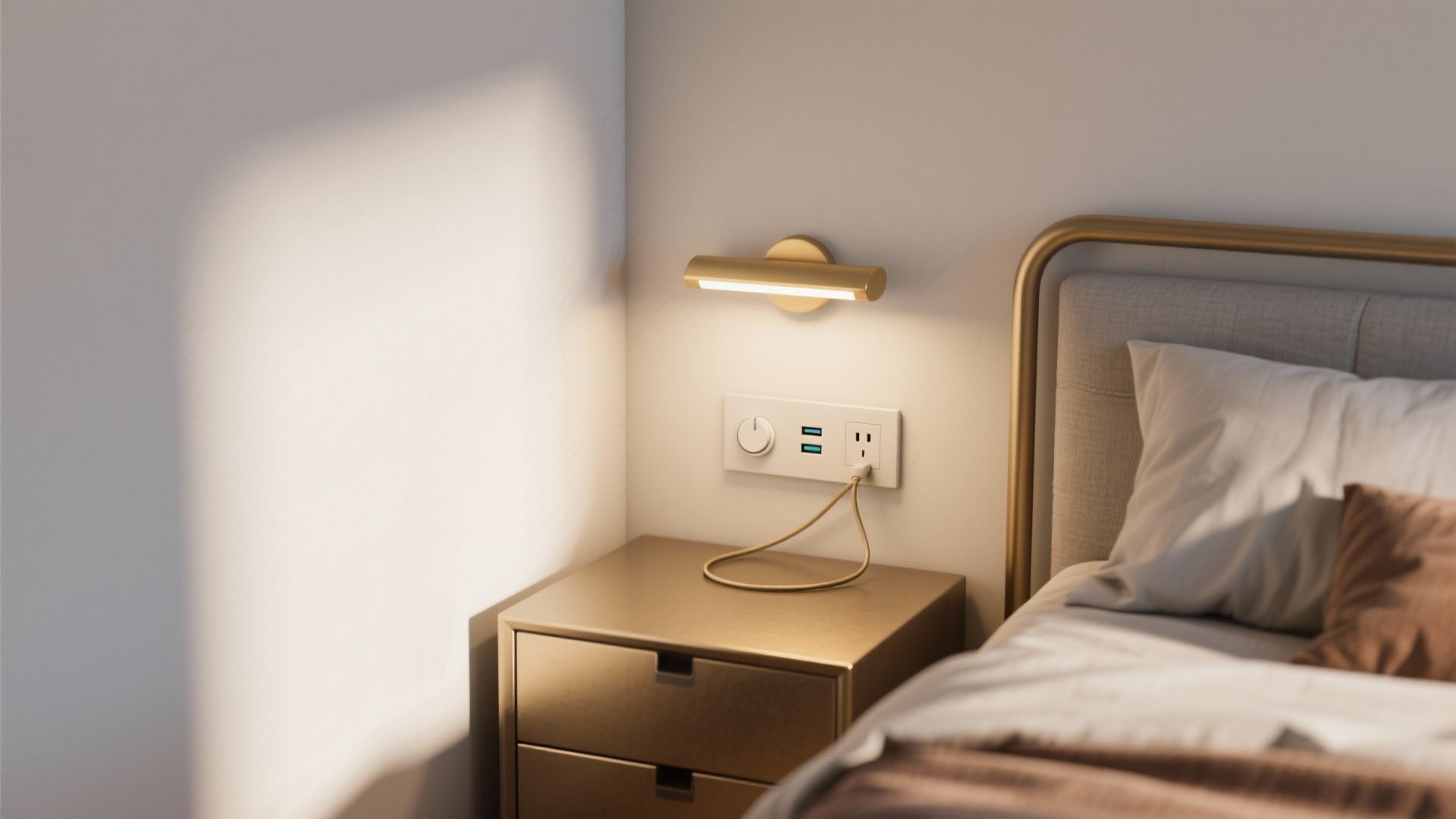 Small Room Feels Dark? 5 Plug-In Wall Lights That Save Space