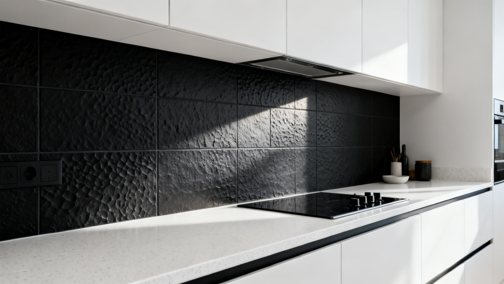 5 Simple Black and White Kitchen Designs | Compact, Timeless Ideas