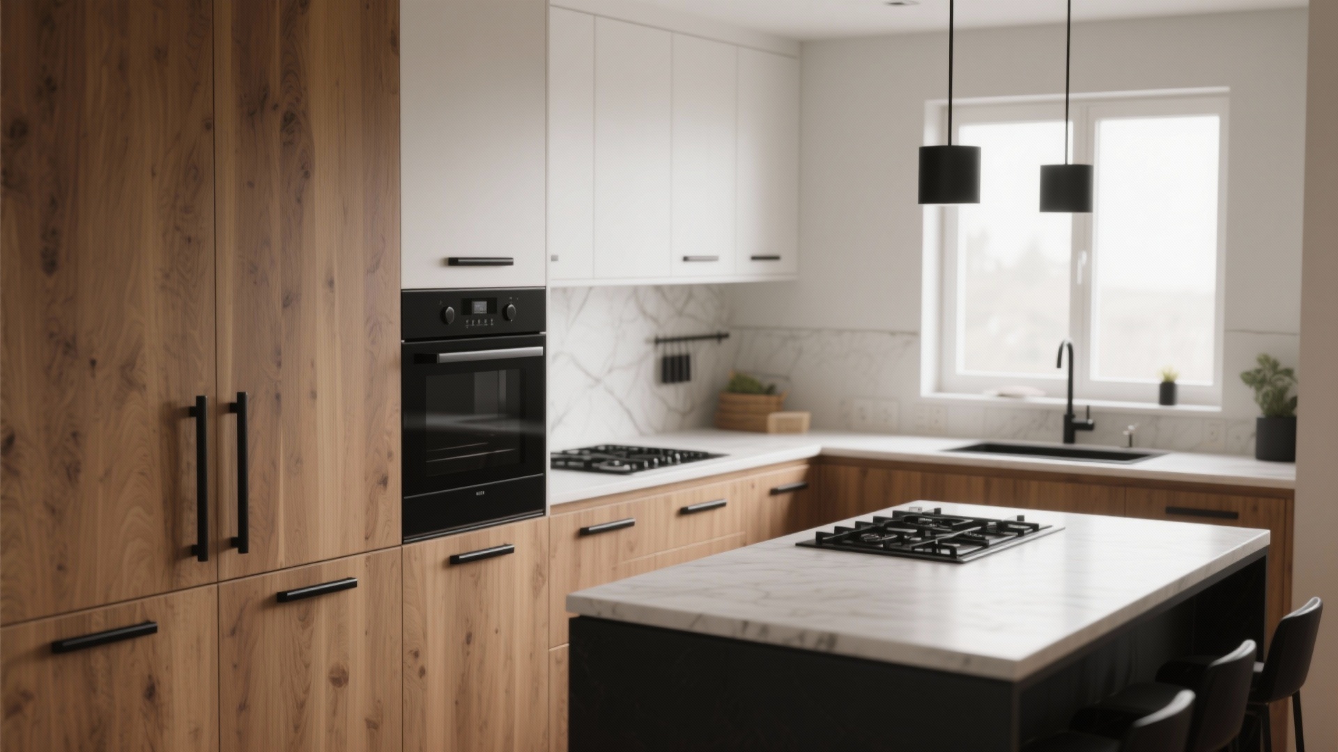 Black Kitchen Handles for Cabinets - 5 Design Ideas