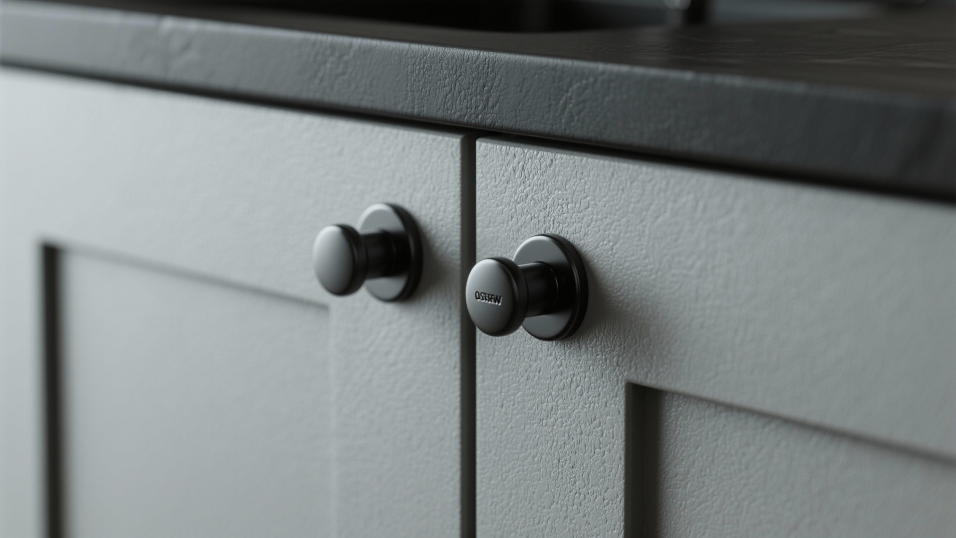 Small Kitchen Too Dark? Dove Gray Kitchen Cabinets Fix It