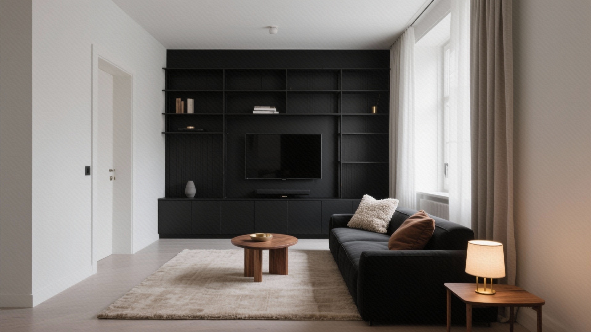 Black Furniture Room Ideas: Fix a Small Room That Feels Dark