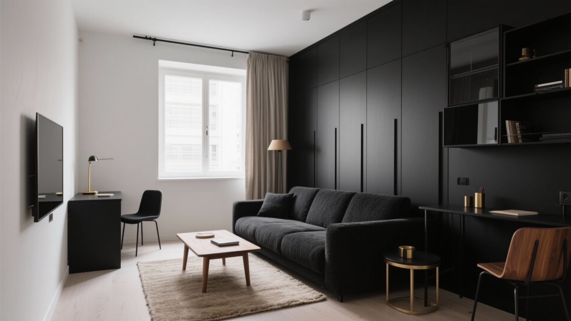 5 Black Furniture Room Ideas for Small Spaces