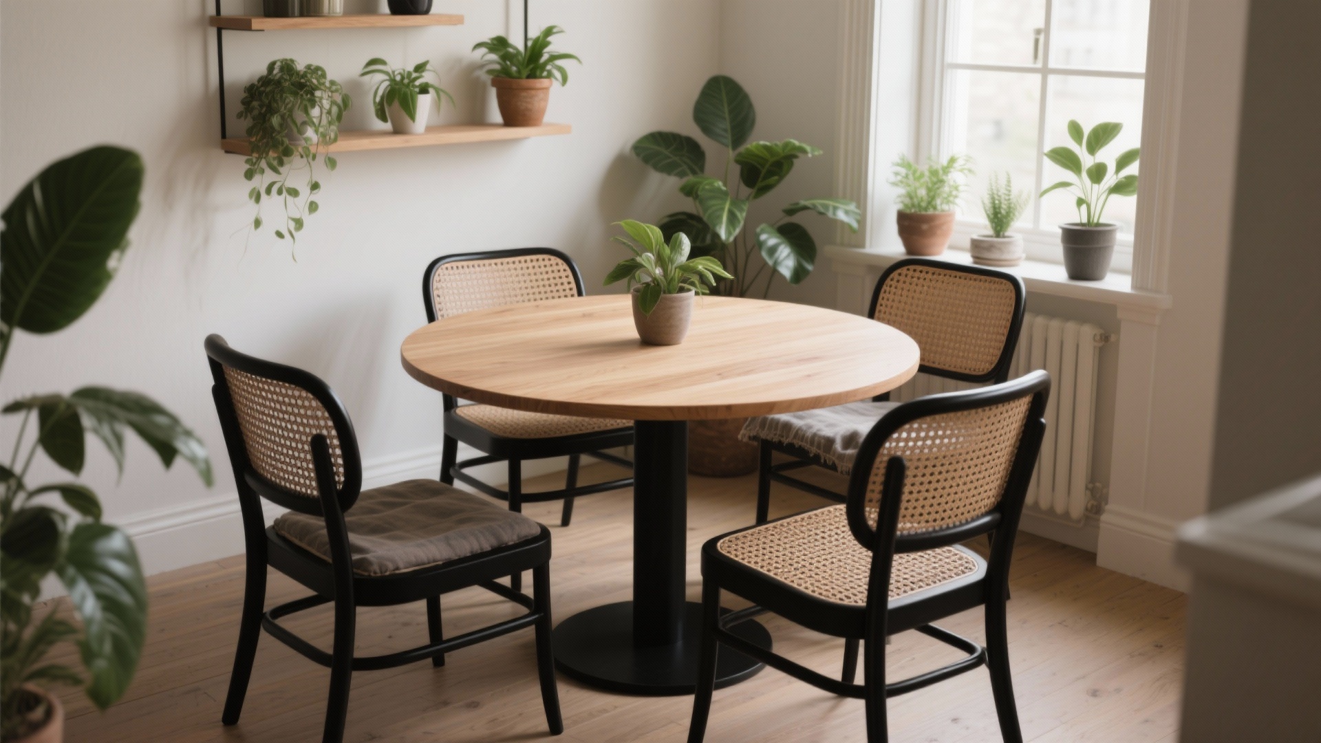 Black wicker dining room chairs - 5 design ideas