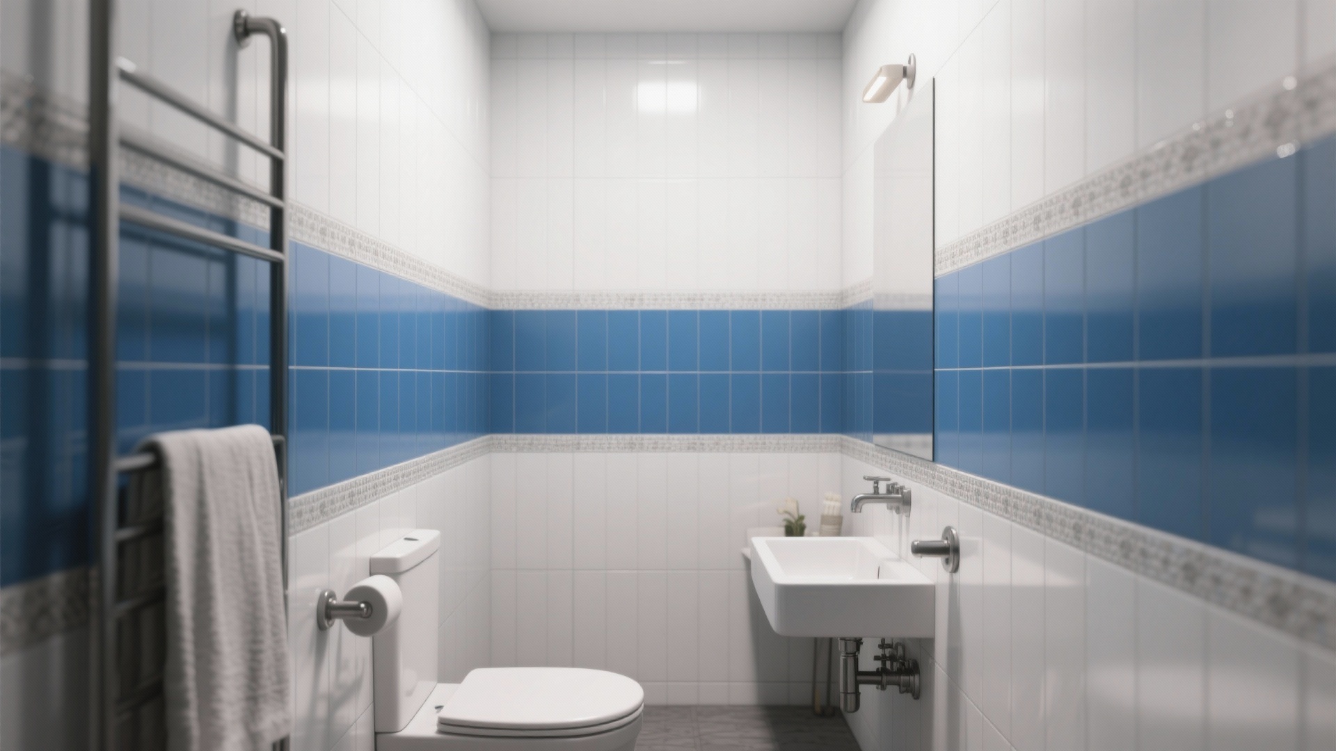 Blue & White Bathroom Ideas: 5 Inspo