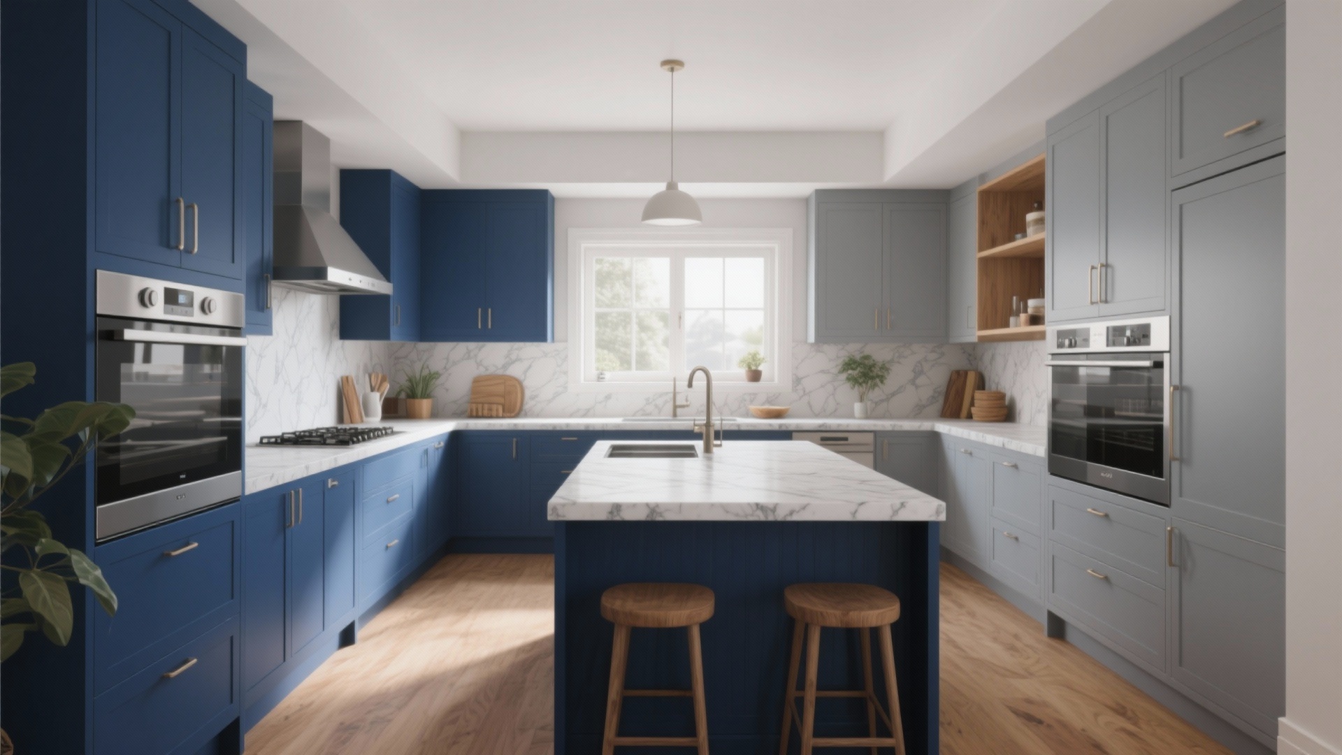 10 Blue and Grey Kitchen Ideas for a Stylish Space