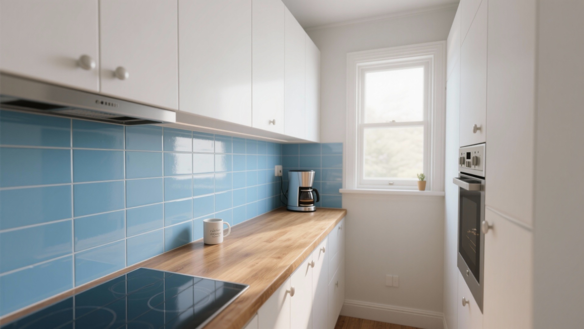 Small Kitchen Feels Plain? 5 Blue‑White Backsplash Fixes