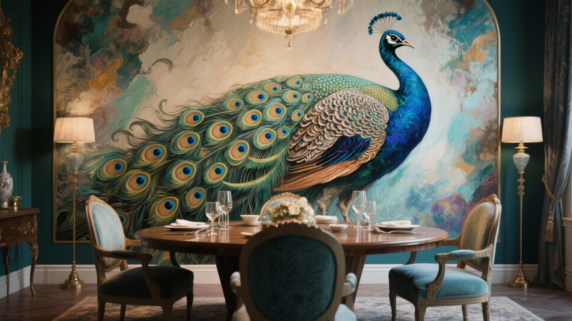 Boring Wall? 5 Peacock Wall Design Ideas That Add Depth