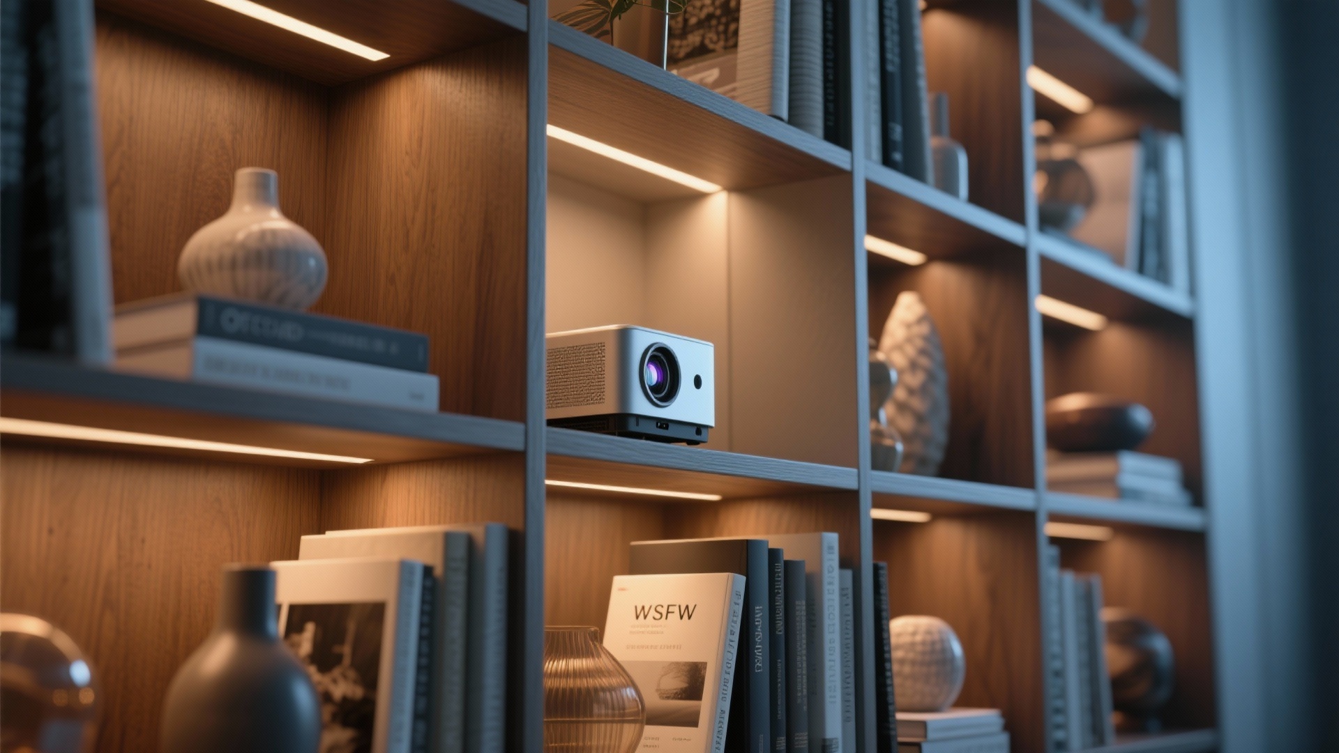 Small Living Room Too Cramped? 10 Projector Ideas