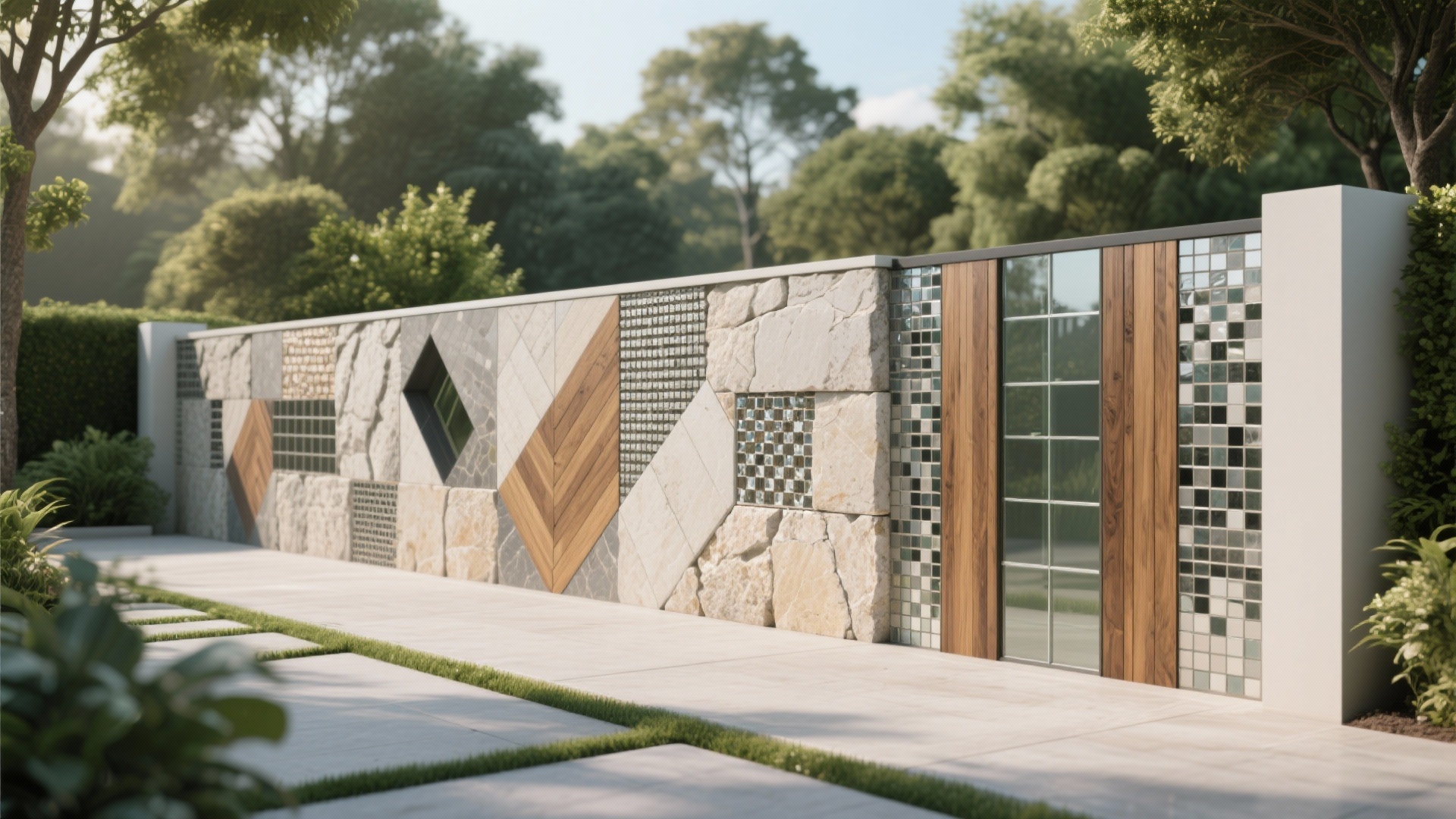 Boundary Wall Tiles: 5 Ideas When Your Exterior Feels Plain